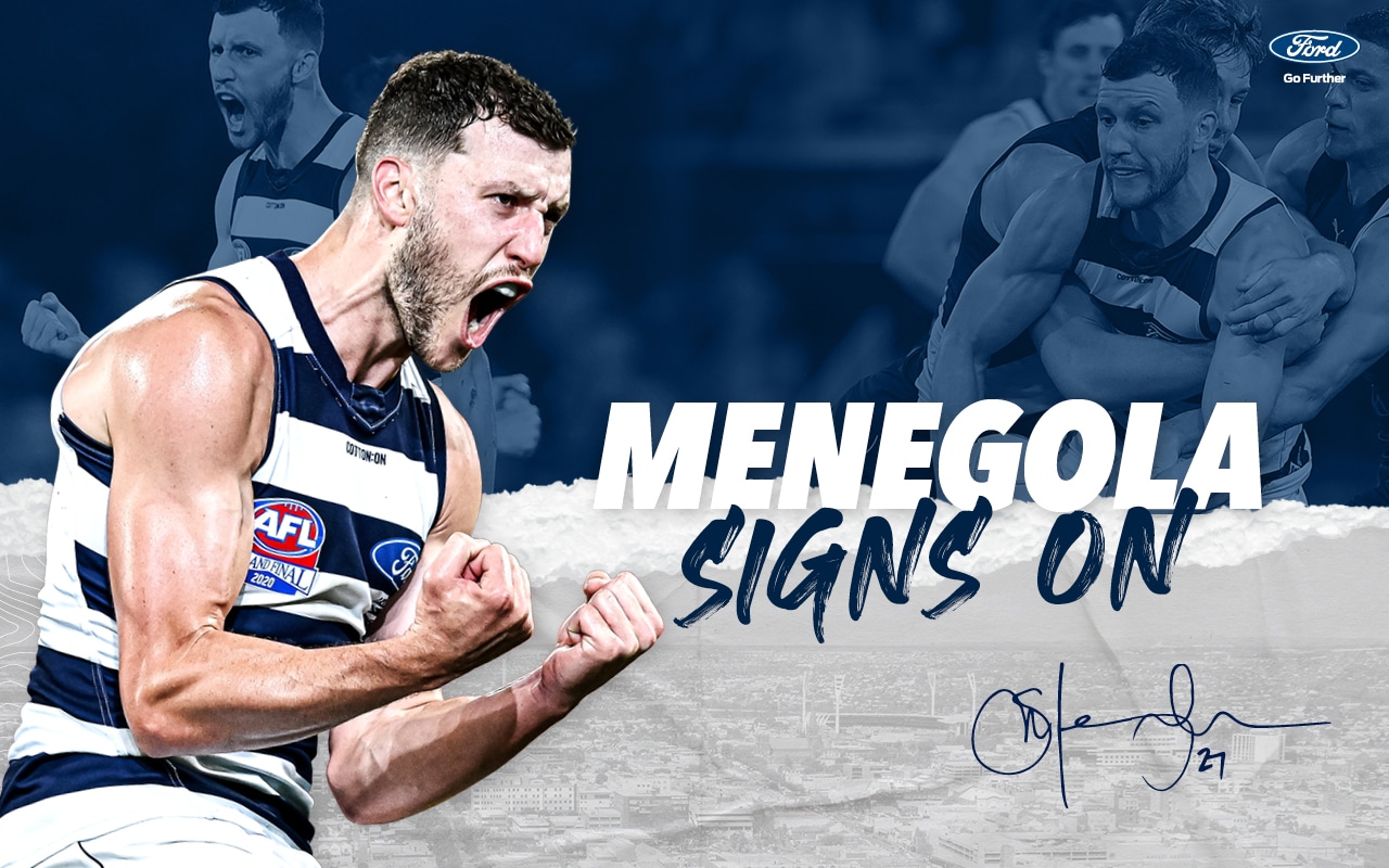 Menegola signs new deal