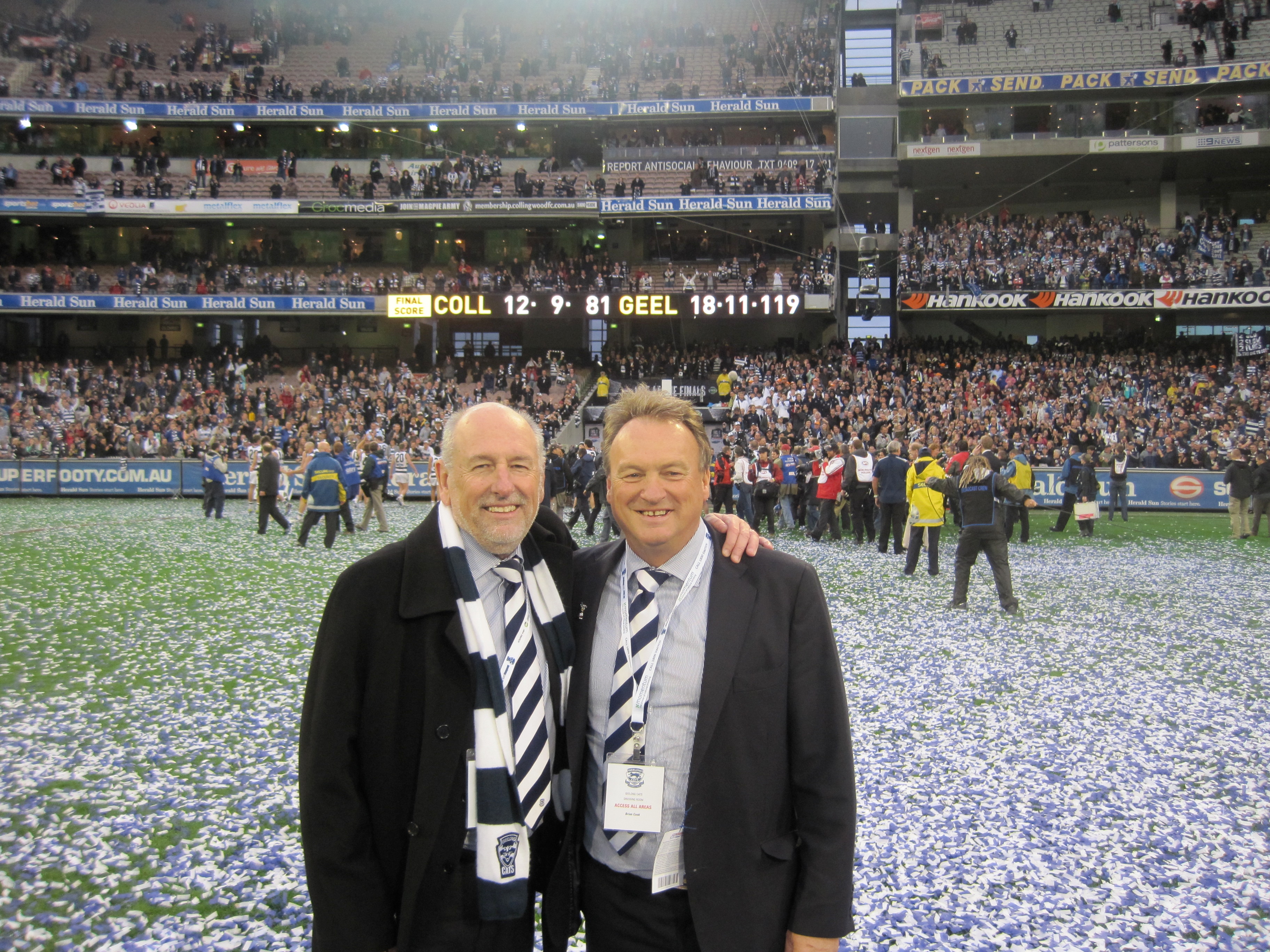 Cats congratulate Cook on Order of Australia recognition