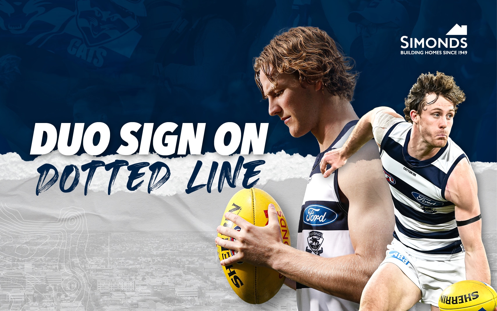 Duo Sign On Dotted Line