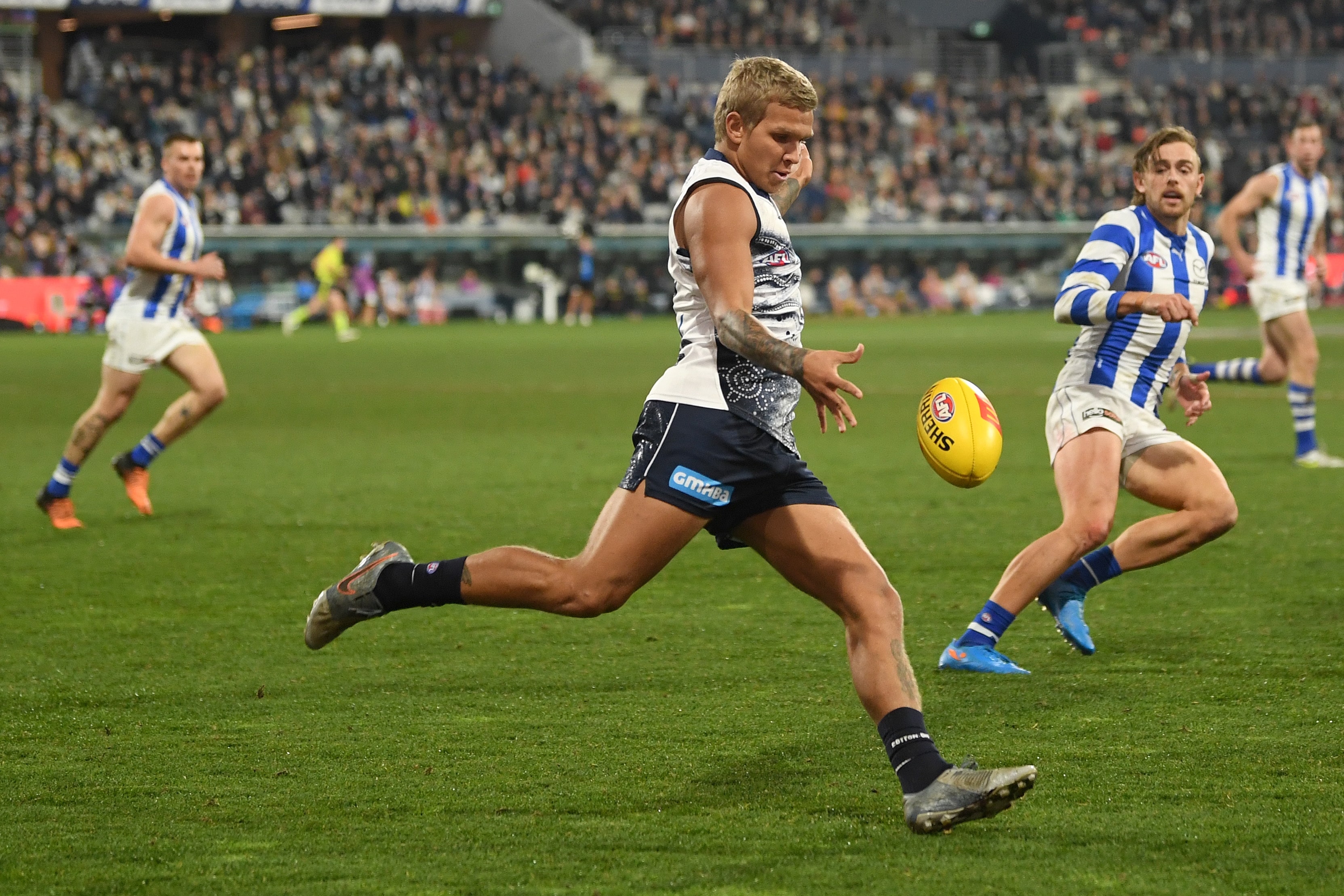 Five Cats Depart GMHBA Stadium