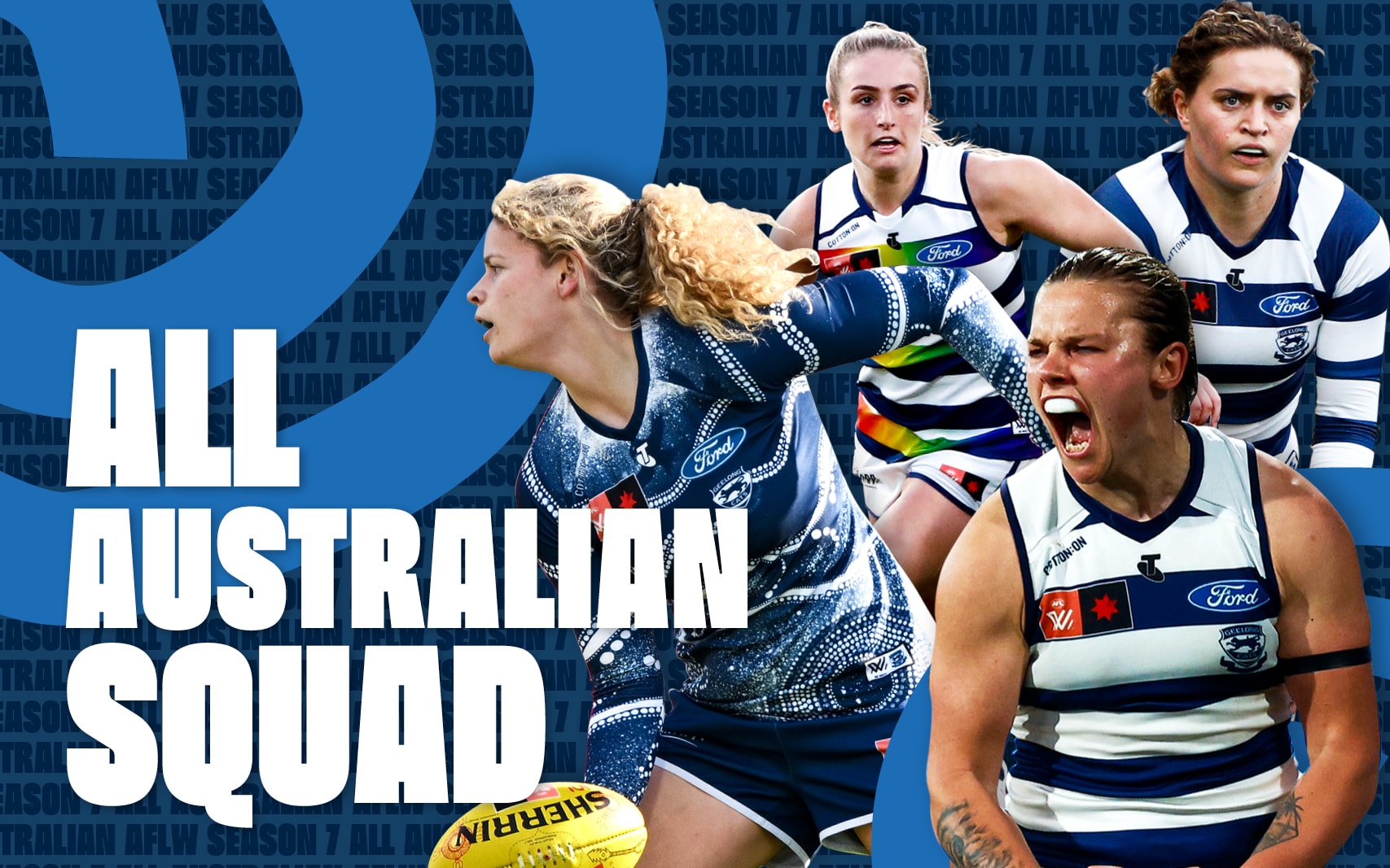 Four Named in All Australian Squad