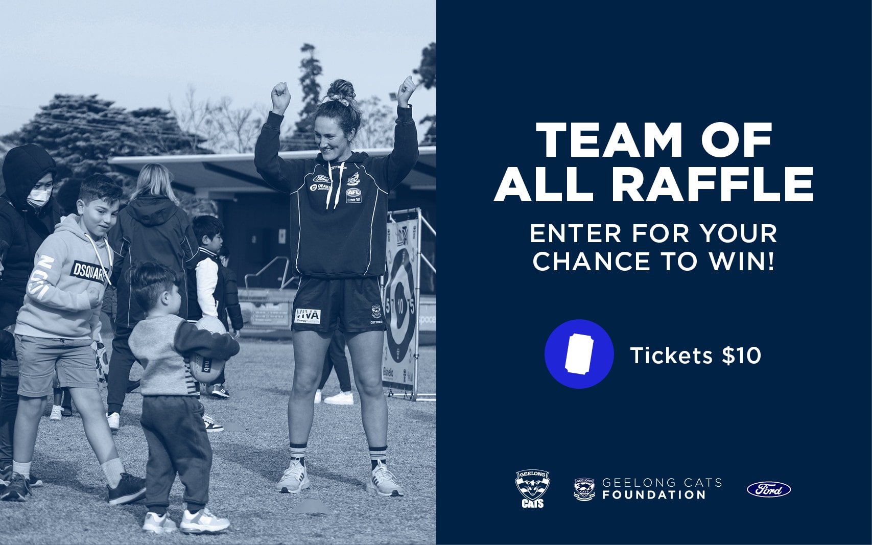 Team Of All Raffle is open for 2023 | Win a Brand New Ford!