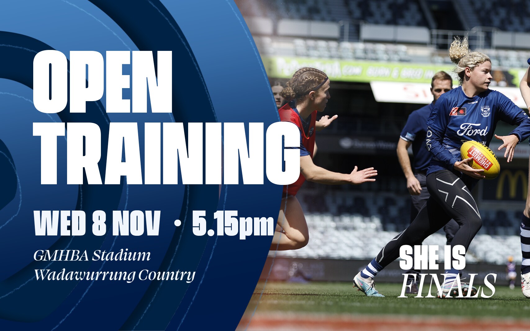 Open Training This Wednesday