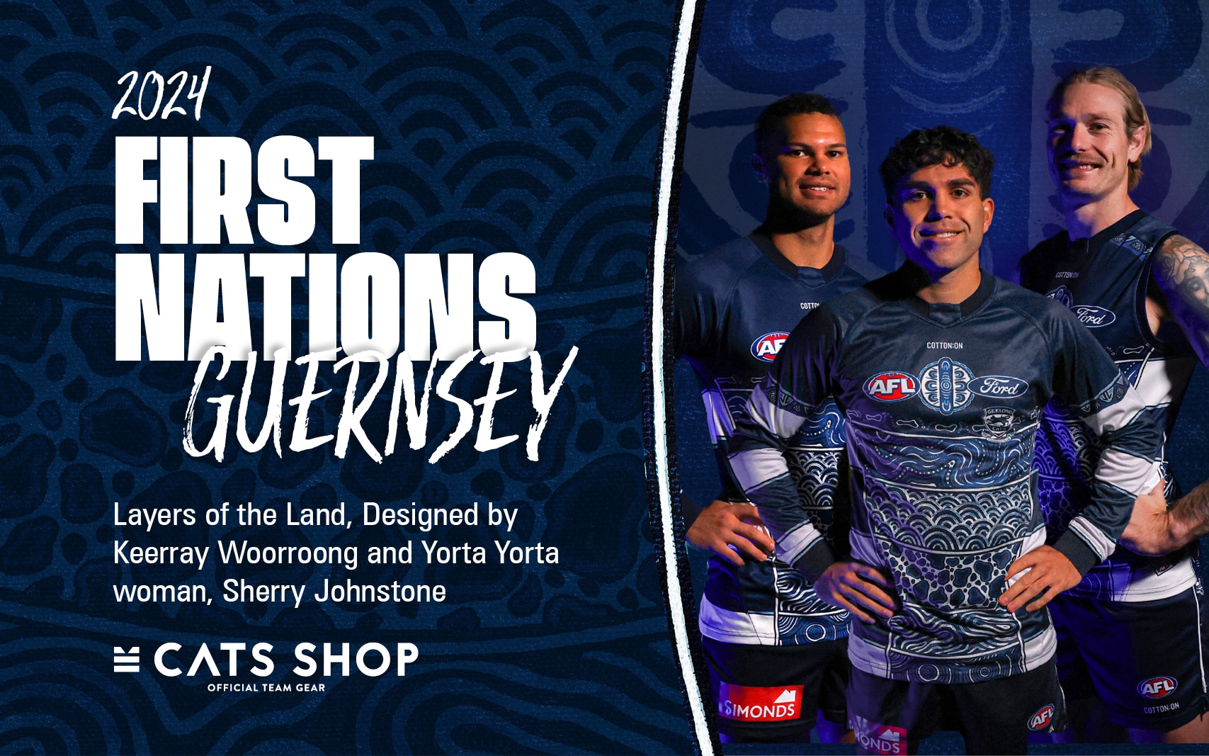 Cats unveil 2024 Sir Doug Nicholls Round Guernsey