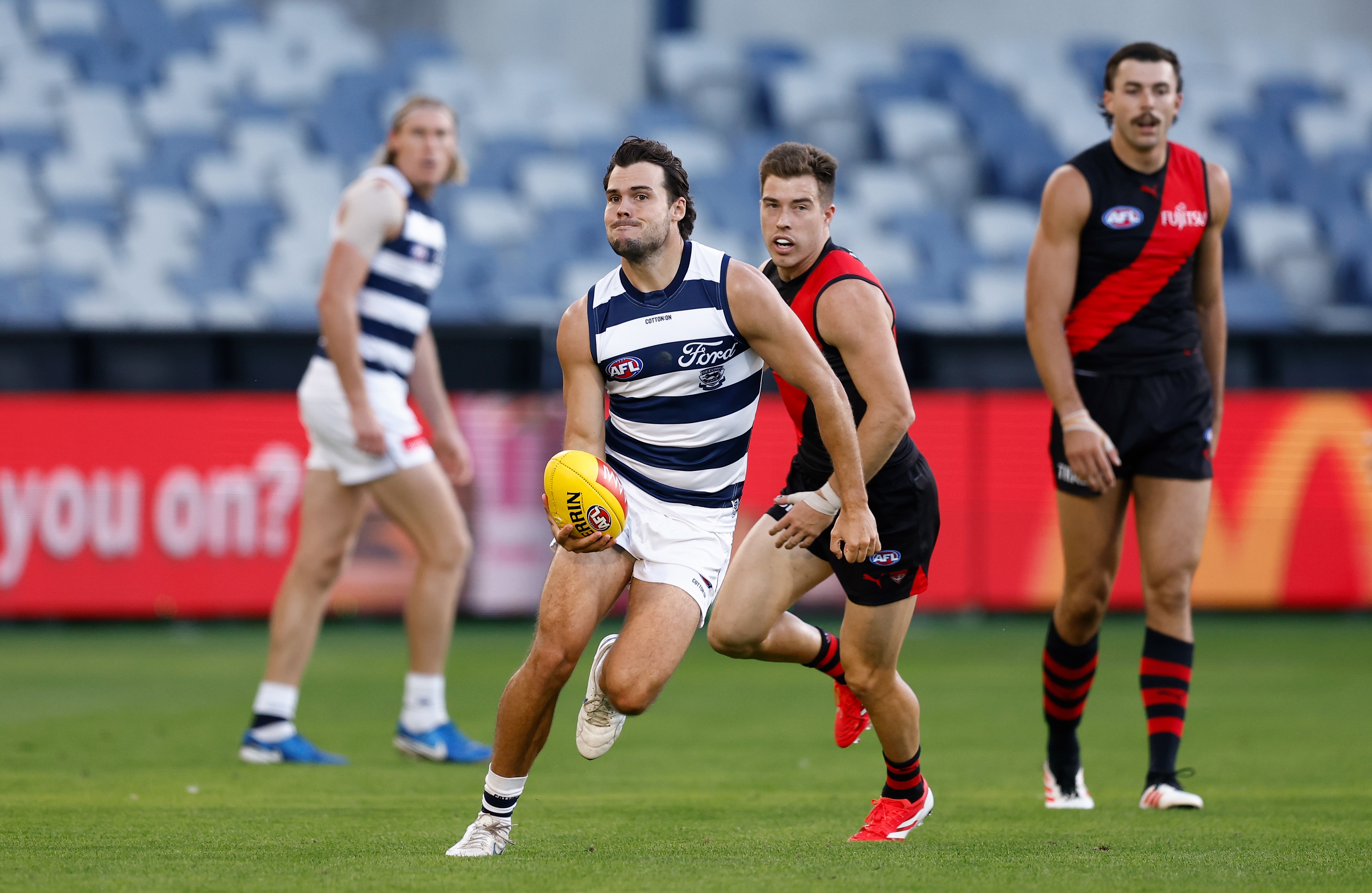 Bowes believes 'a selfless brand of footy' is the key to the Cats Midfield