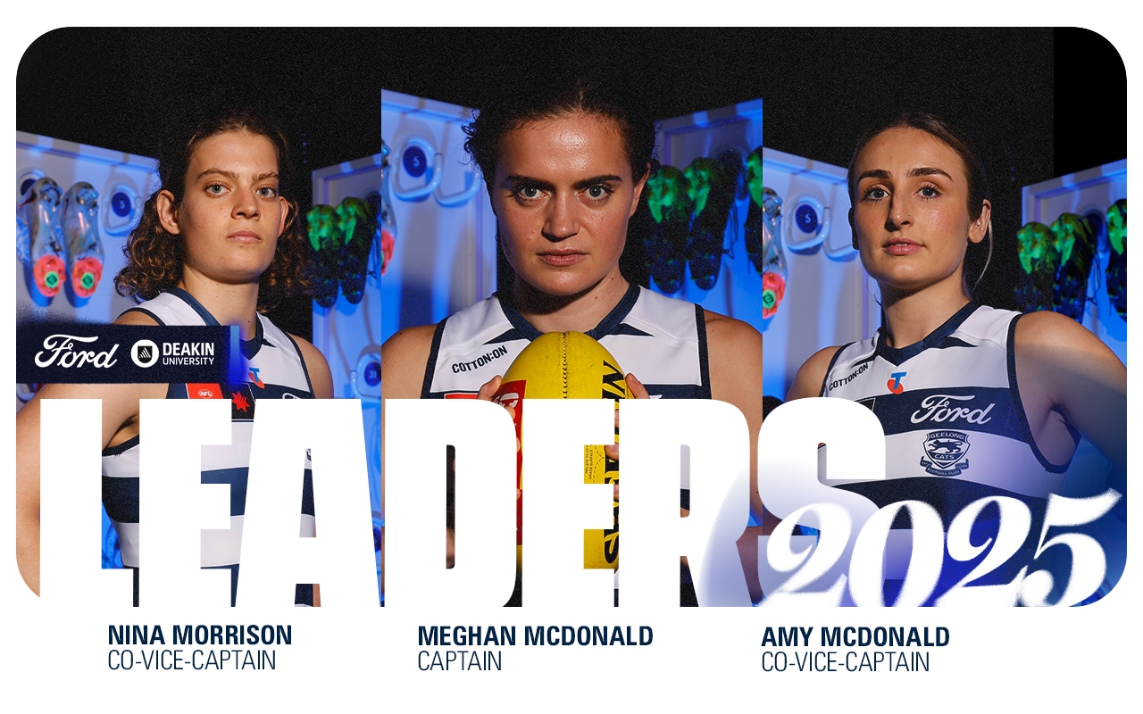 Geelong Announce 2025 AFLW Leaders