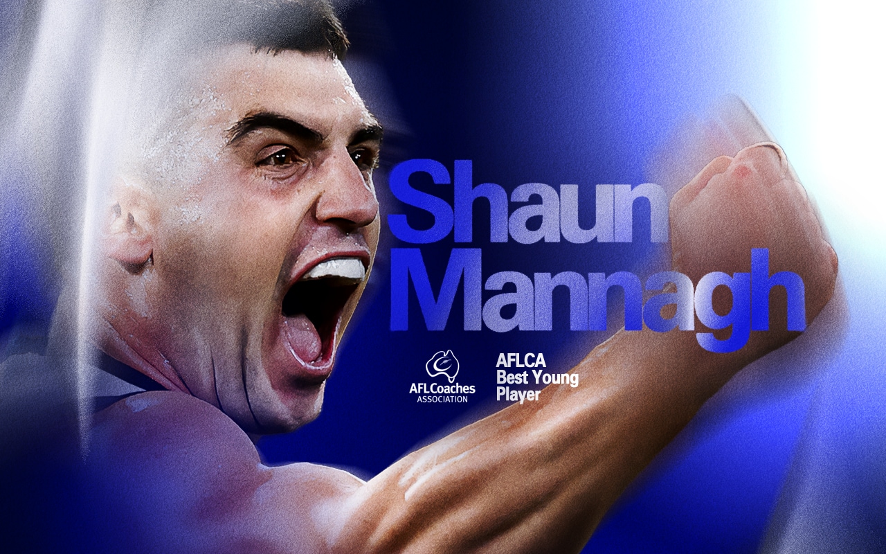 Shaun Mannagh Wins AFL Coaches Association's Best Young Player Award