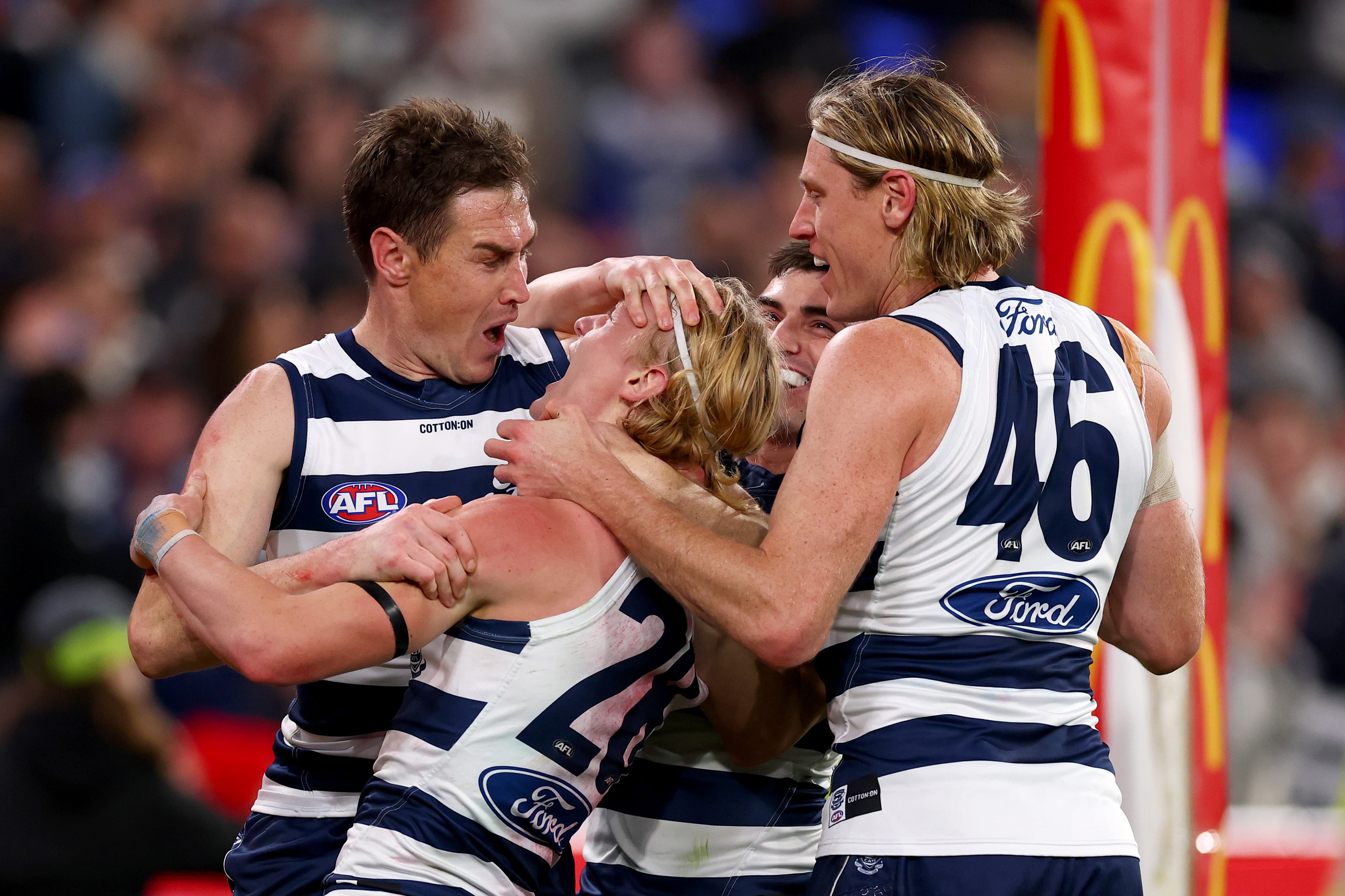 AFL Match Report | Cats Preliminary Final Bound After Dominant Win Over ...