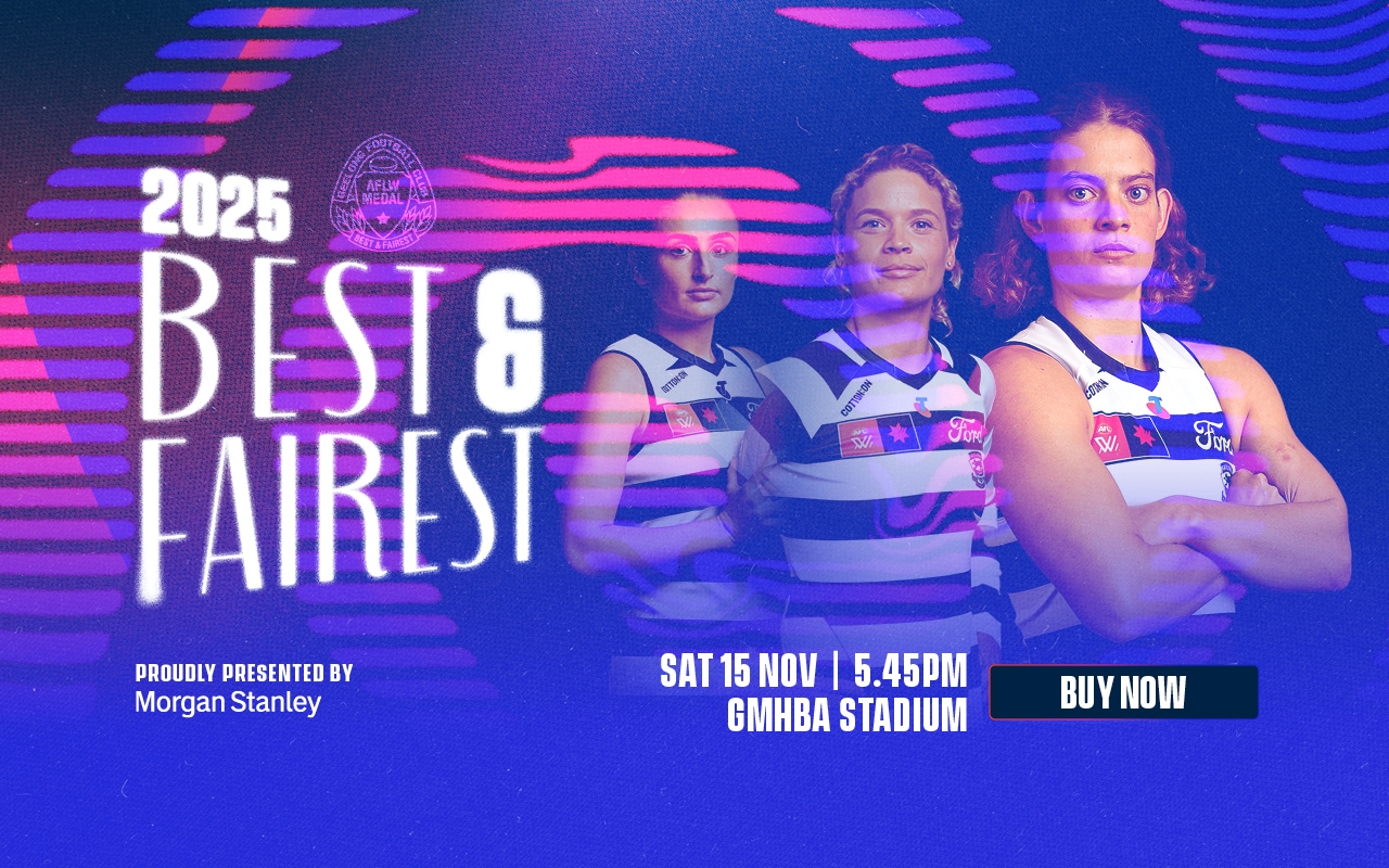 Geelong Launch 2025 AFLW Best and Fairest