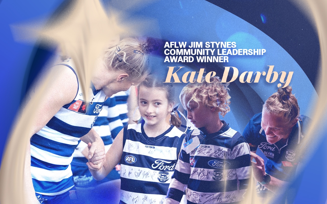 Kate Darby Wins Jim Stynes Community Leadership Award