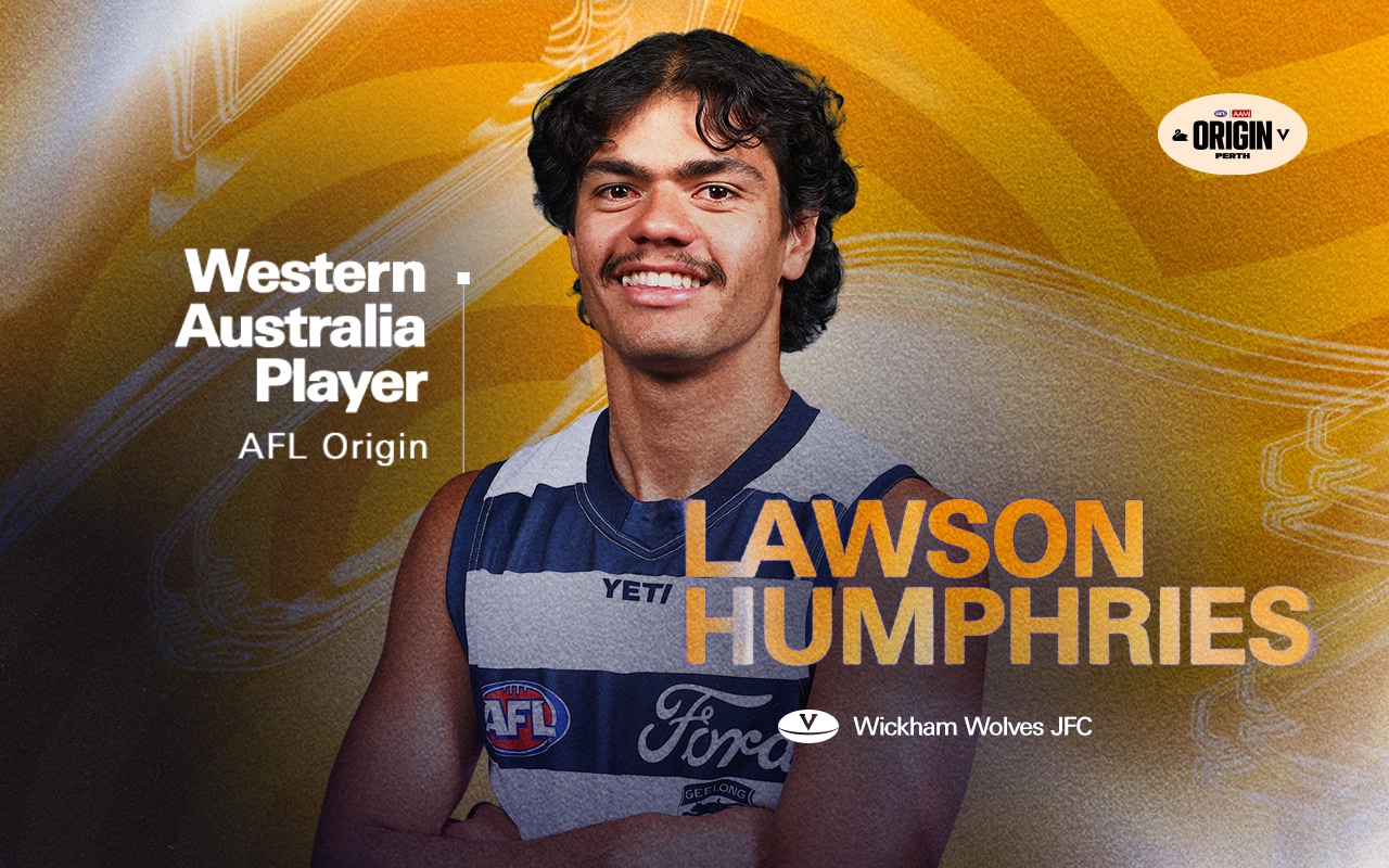 Humphries Selected in Western Australia's AFL Origin Team
