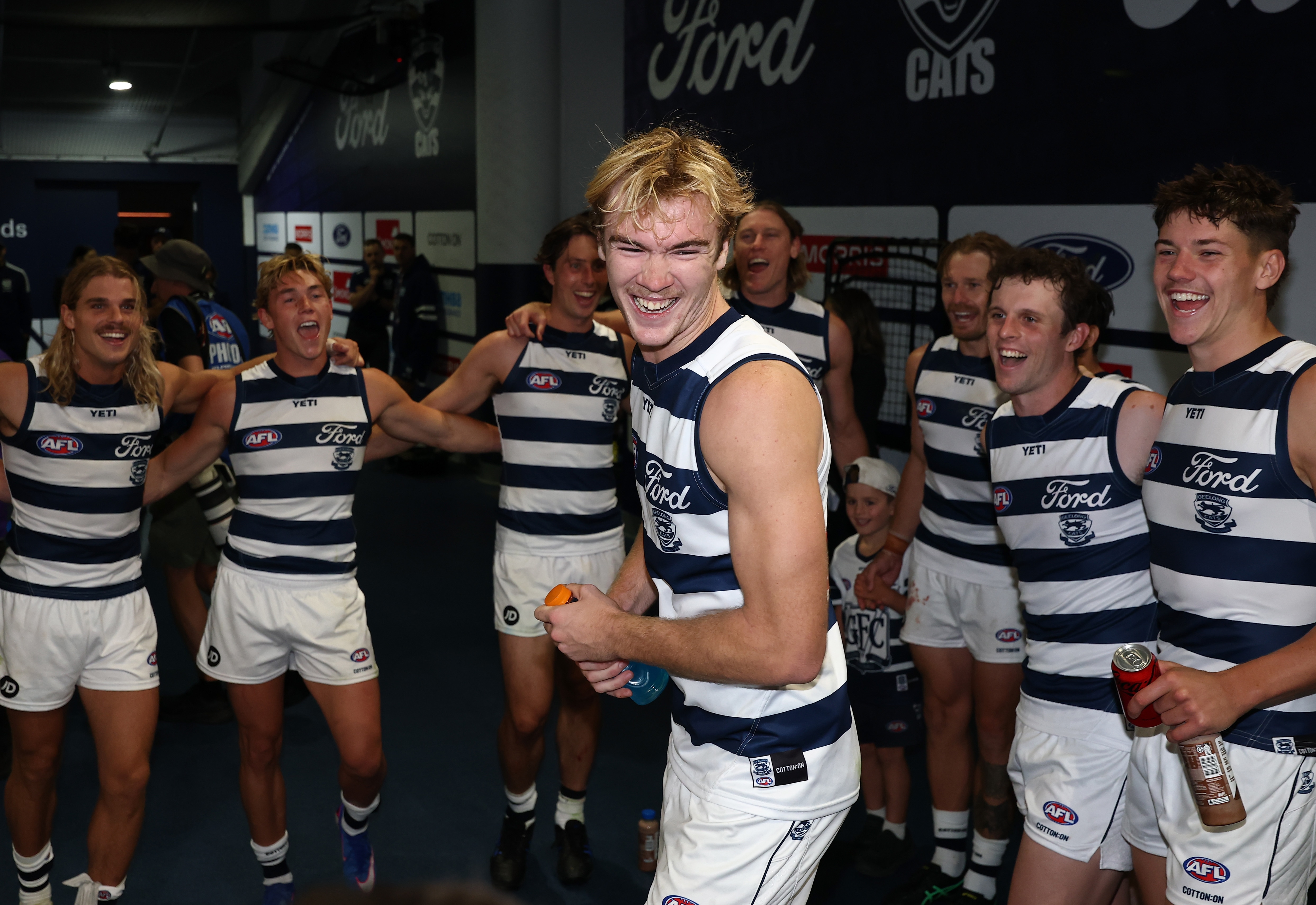 Up for the Challenge: Edwards Impresses in Memorable AFL Debut