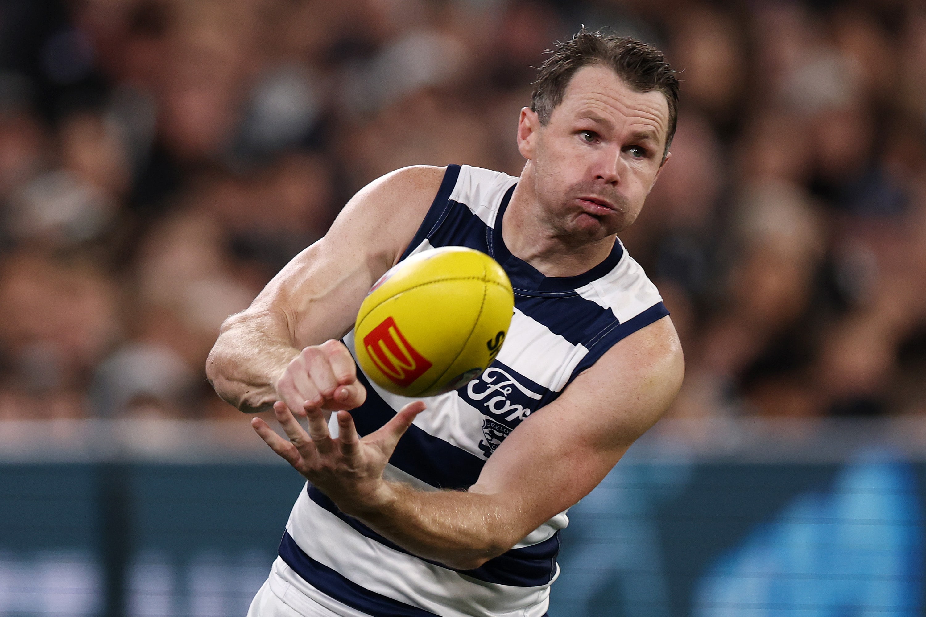 How Geelong Stacks Up in the Art of the Forward Handball