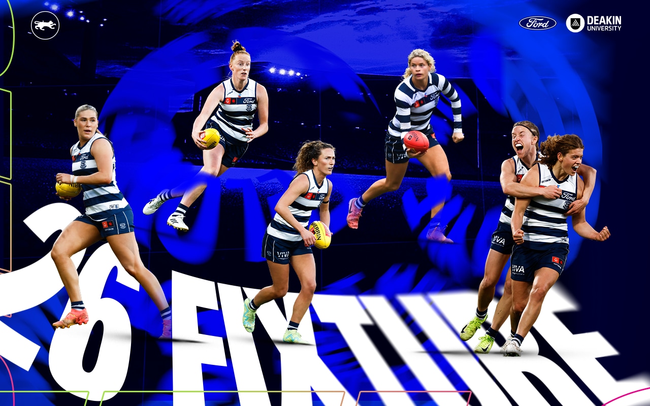 Geelong's Blockbuster 2026 AFLW Fixture Announced