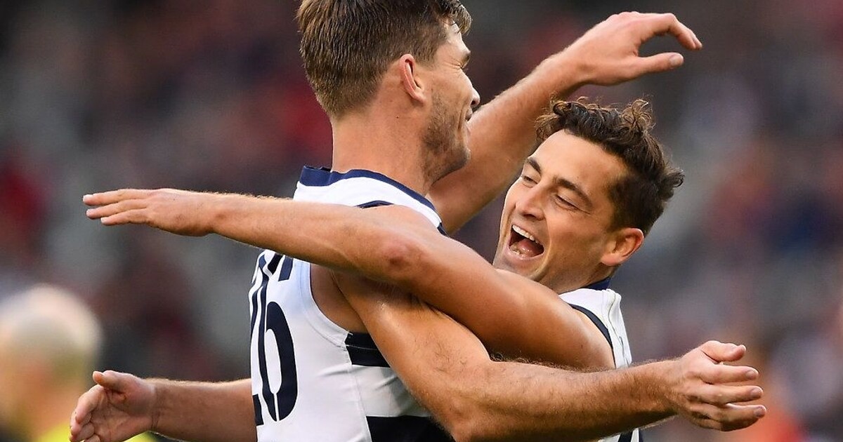 The Cats leading Geelong's forward frenzy