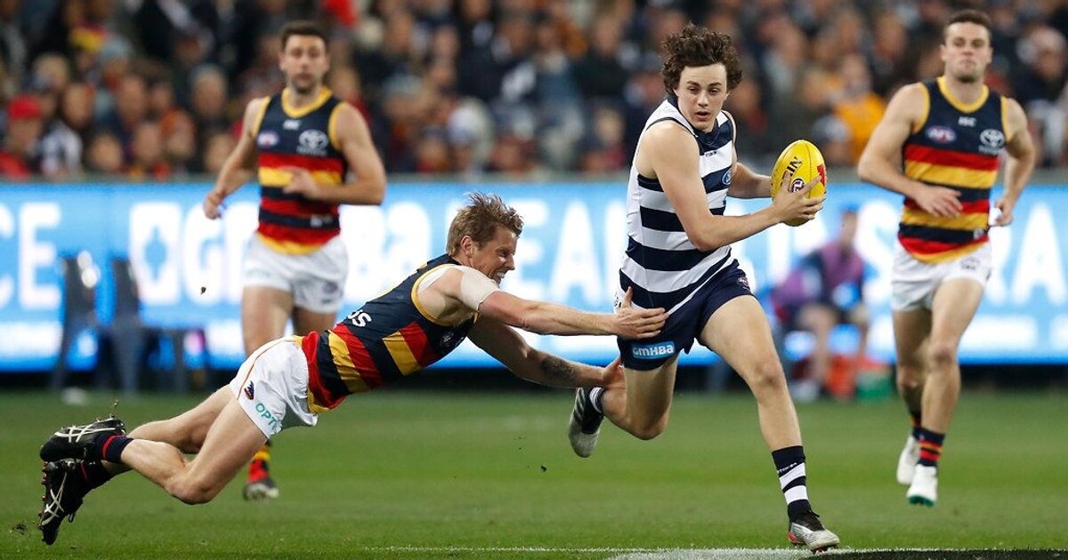 Clark's first AFL goal