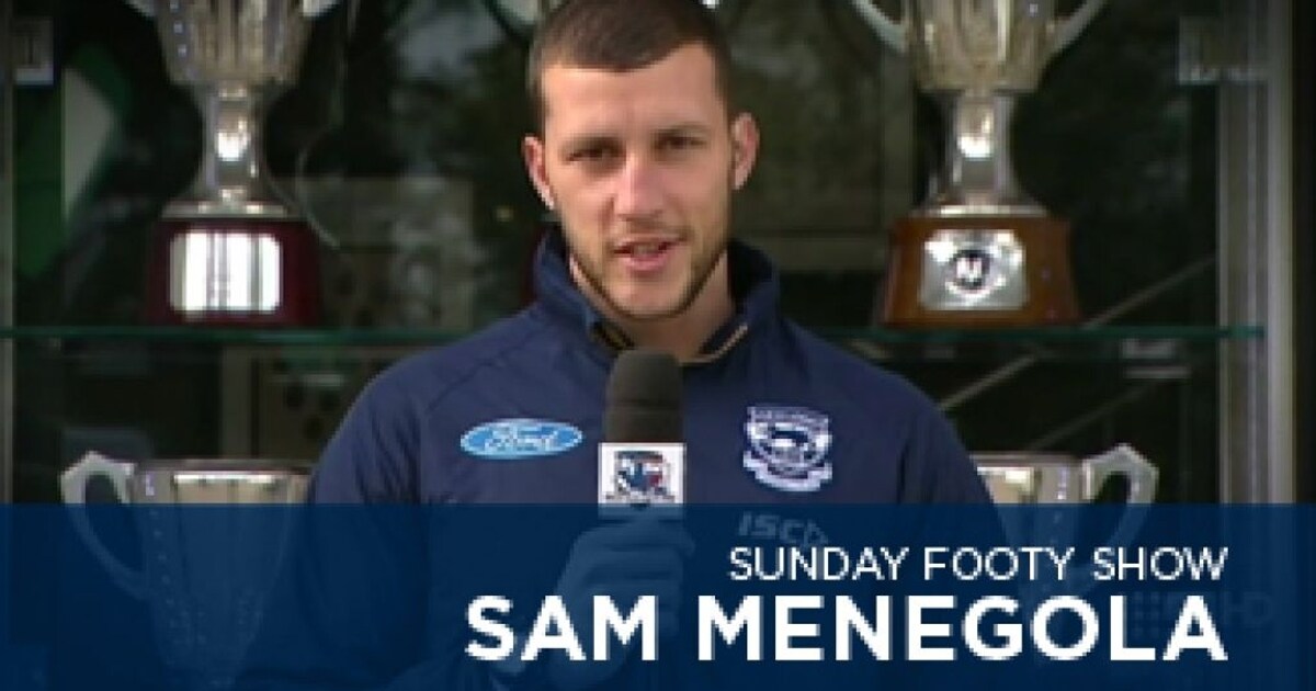 Sam Menegola on Footy Show