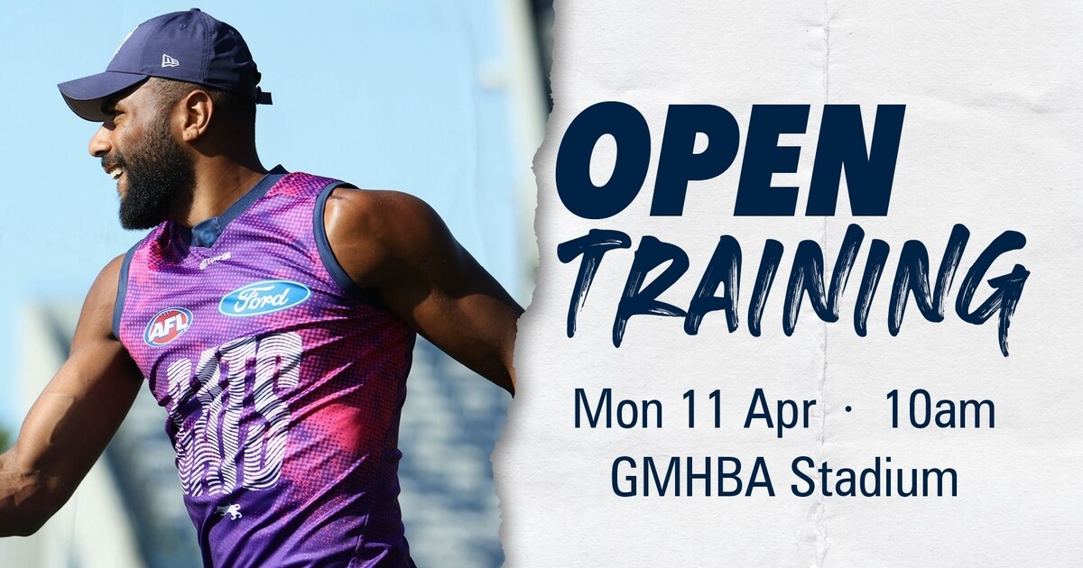 Come Along To Open Training