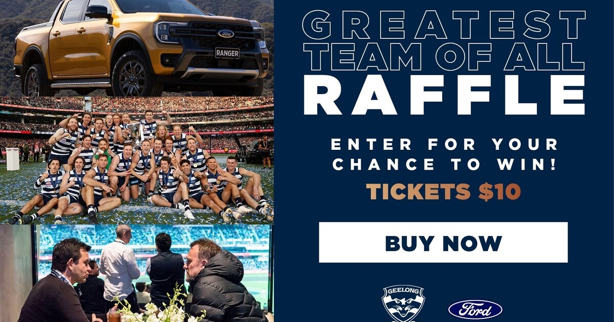 Greatest Team Of All Raffle: Win a Brand New Ford!