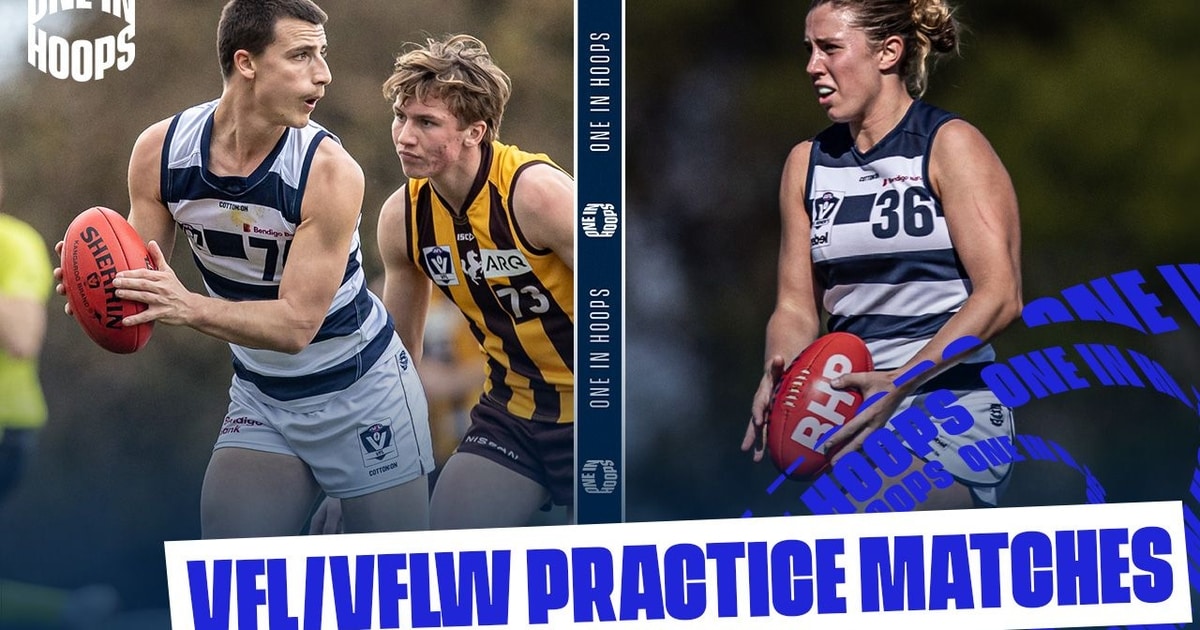 VFL and VFLW Practice Matches Set
