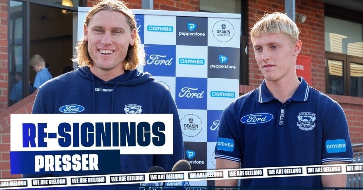 Blicavs & Knevitt Re-signing | Press Conference