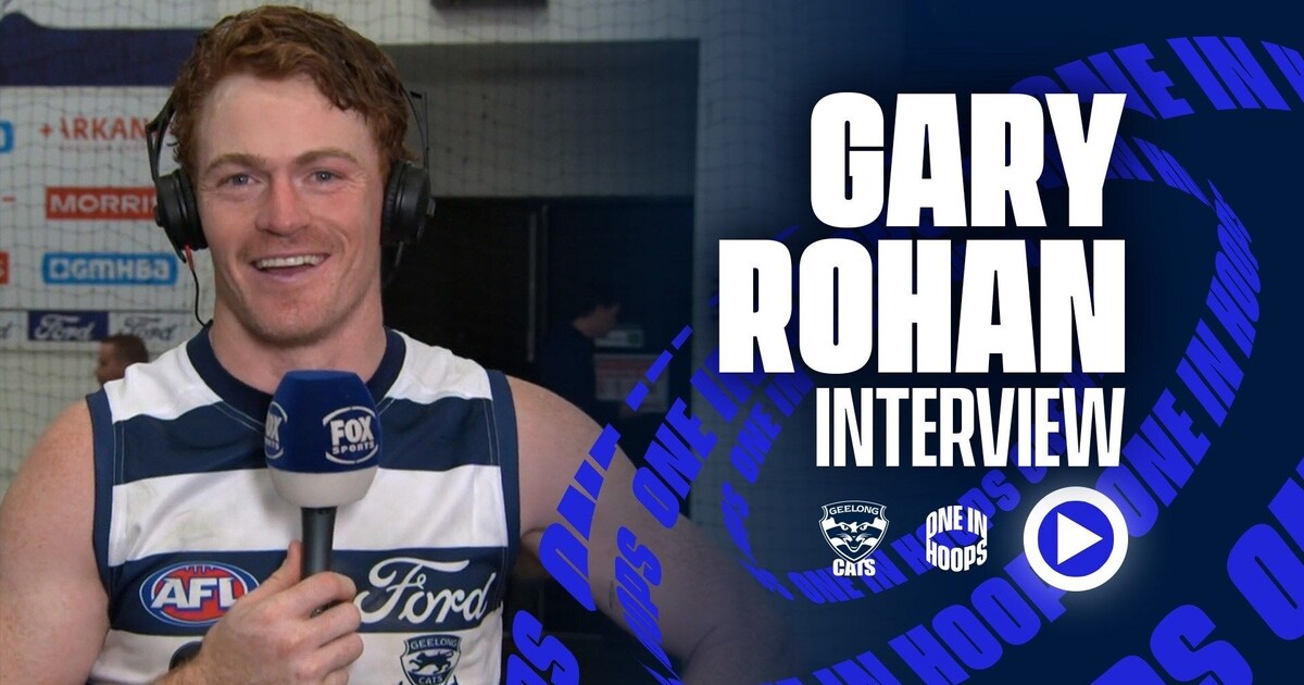 Gary Rohan Interview | Fox Footy Post Game