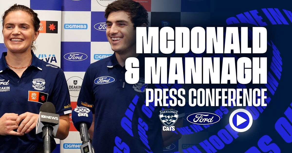 Meg McDonald & Shaun Mannagh Press Conference