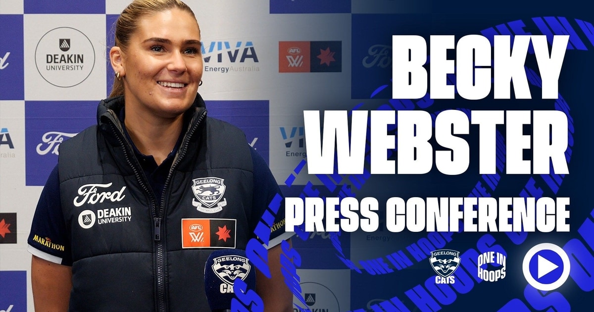 Becky Webster Press Conference Takeaways
