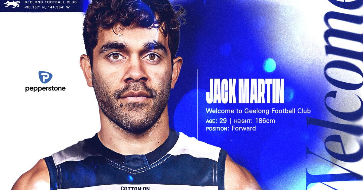Martin to call Geelong home