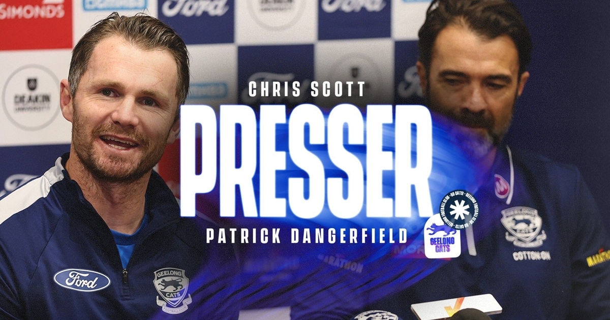 Chris Scott & Patrick Dangerfield Press Conference | Round 15