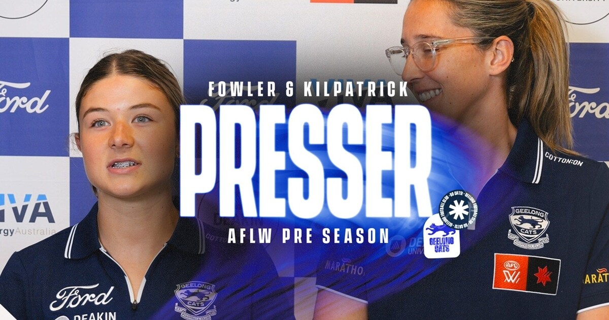 Emma Kilpatrick & Erica Fowler Press Conference | AFLW Pre Season