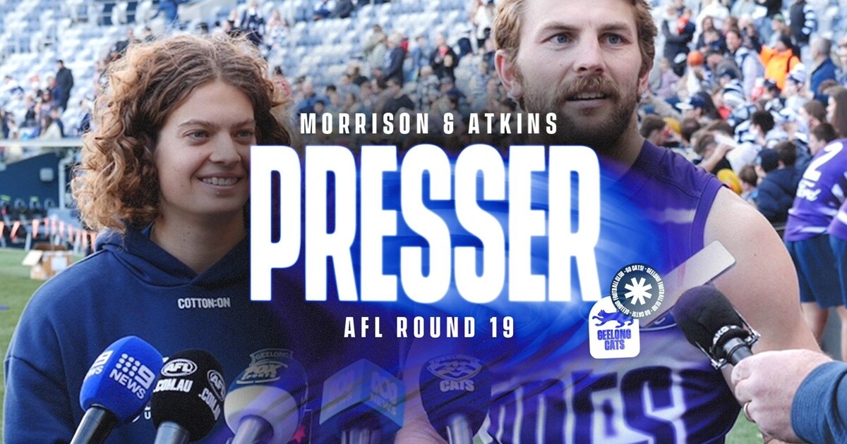 Nina Morrison & Tom Atkins Press Conference | Round 19