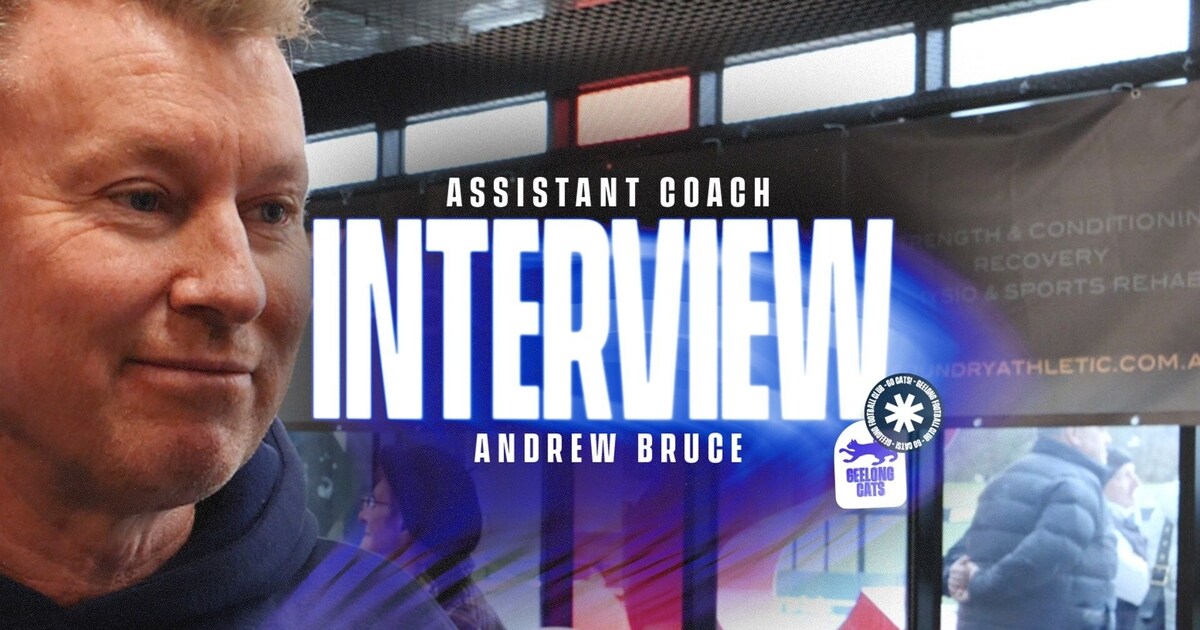 Andrew Bruce interview | AFLW Practice Match