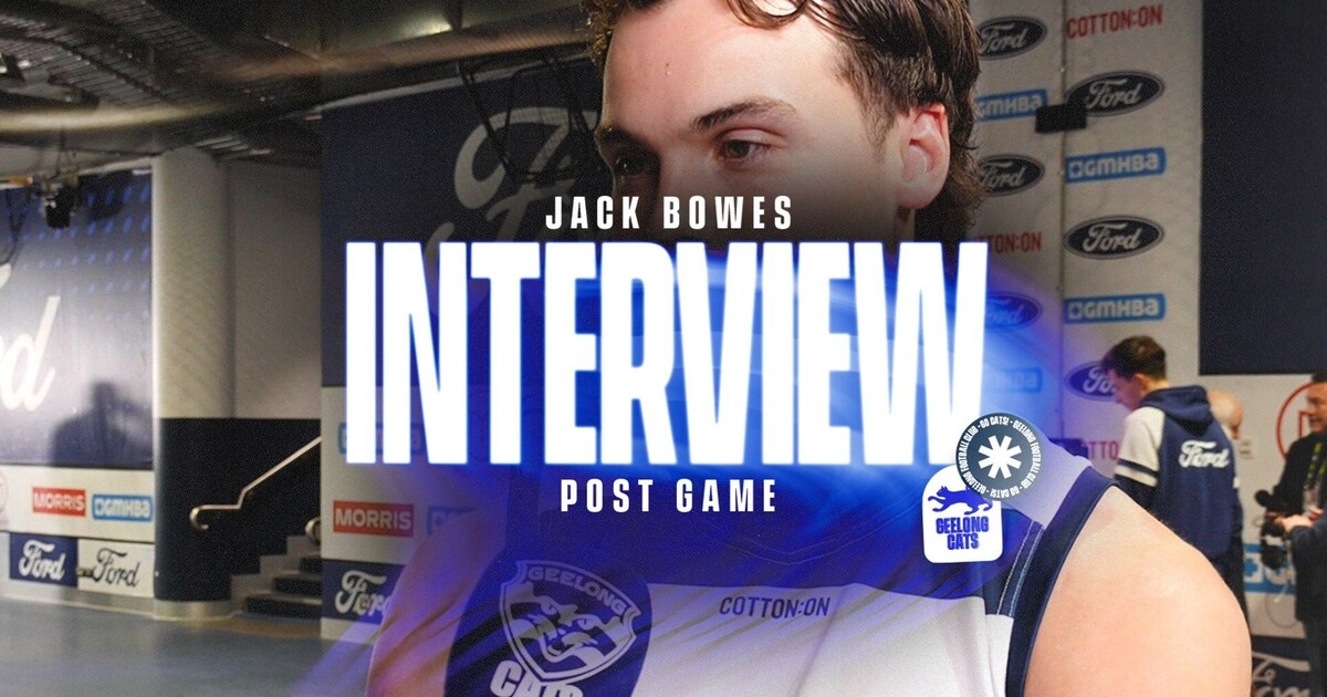 Jack Bowes Post Game Interview | Round 22