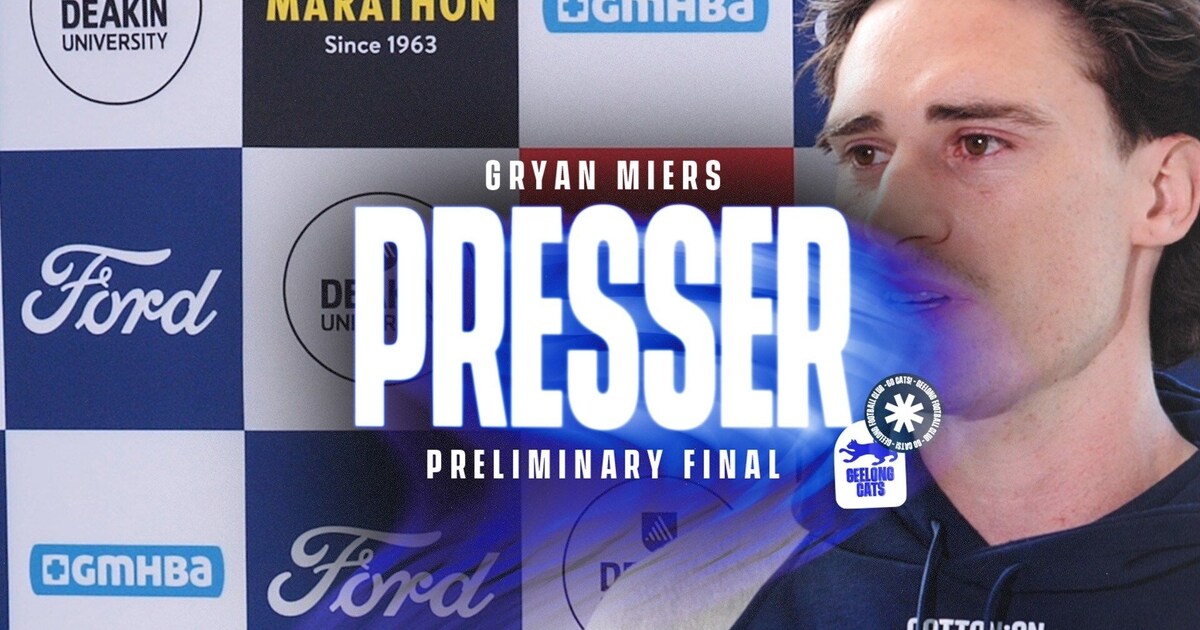 Gryan Miers Press Conference | Preliminary Final