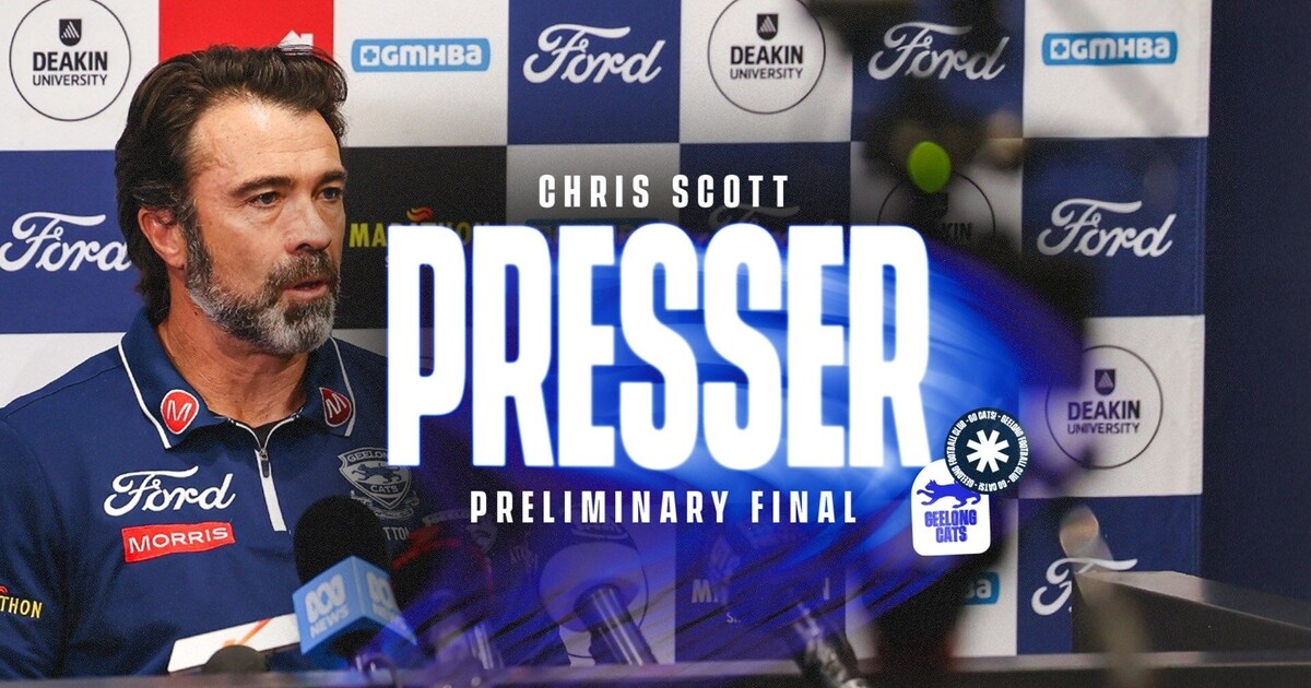 Chris Scott Press Conference | Preliminary Final