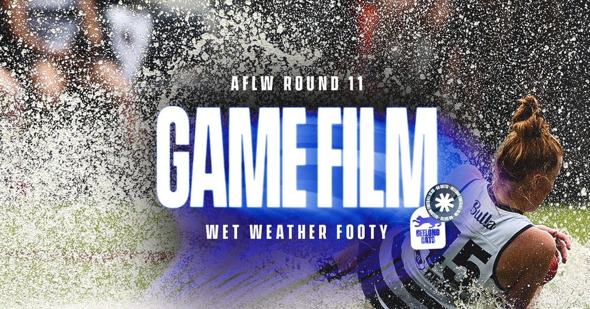 Cats Triumph In Wet Weather Footy | AFLW Game Film Round 11